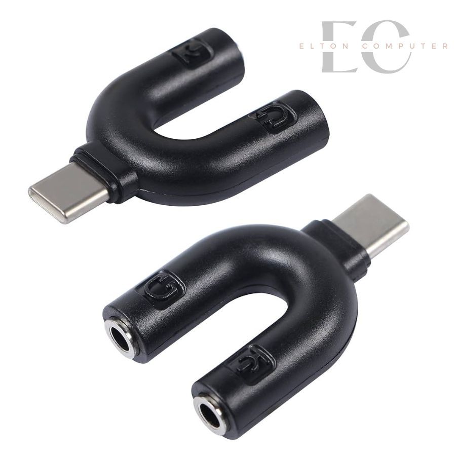 Jual USB Type C to Audio Splitter U / Audio Jack type C splitter U 2in1 ...