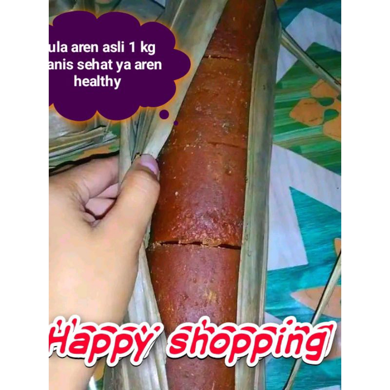 Jual Gula Aren Asli Bungkus Daun 1 kg | Shopee Indonesia
