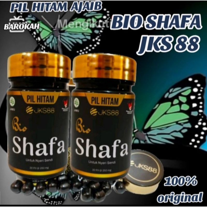 Jual Bio shafa jks 88 100% original pil hitam solusi nyeri sendi ...
