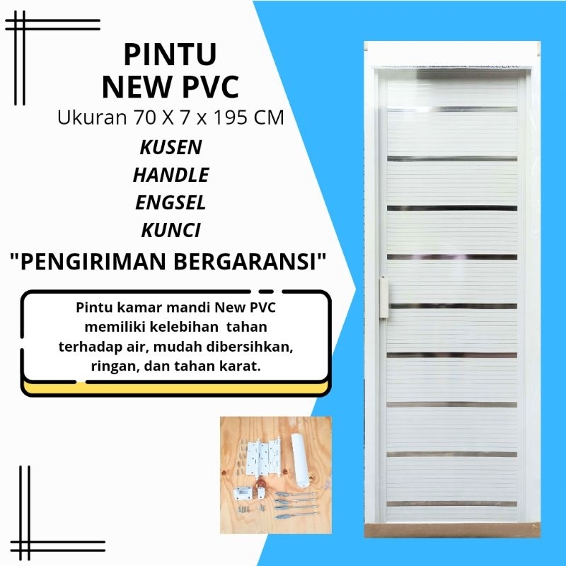 Jual Pintu PVC Kamar Mandi NEW PVC/NEO PVC | pintu PVC Motif | Pintu ...
