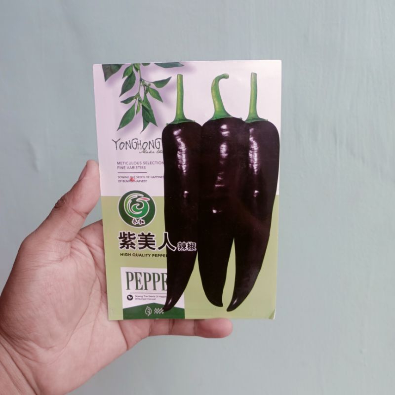 Jual cabe hitam asli jepang super jumbo | Shopee Indonesia