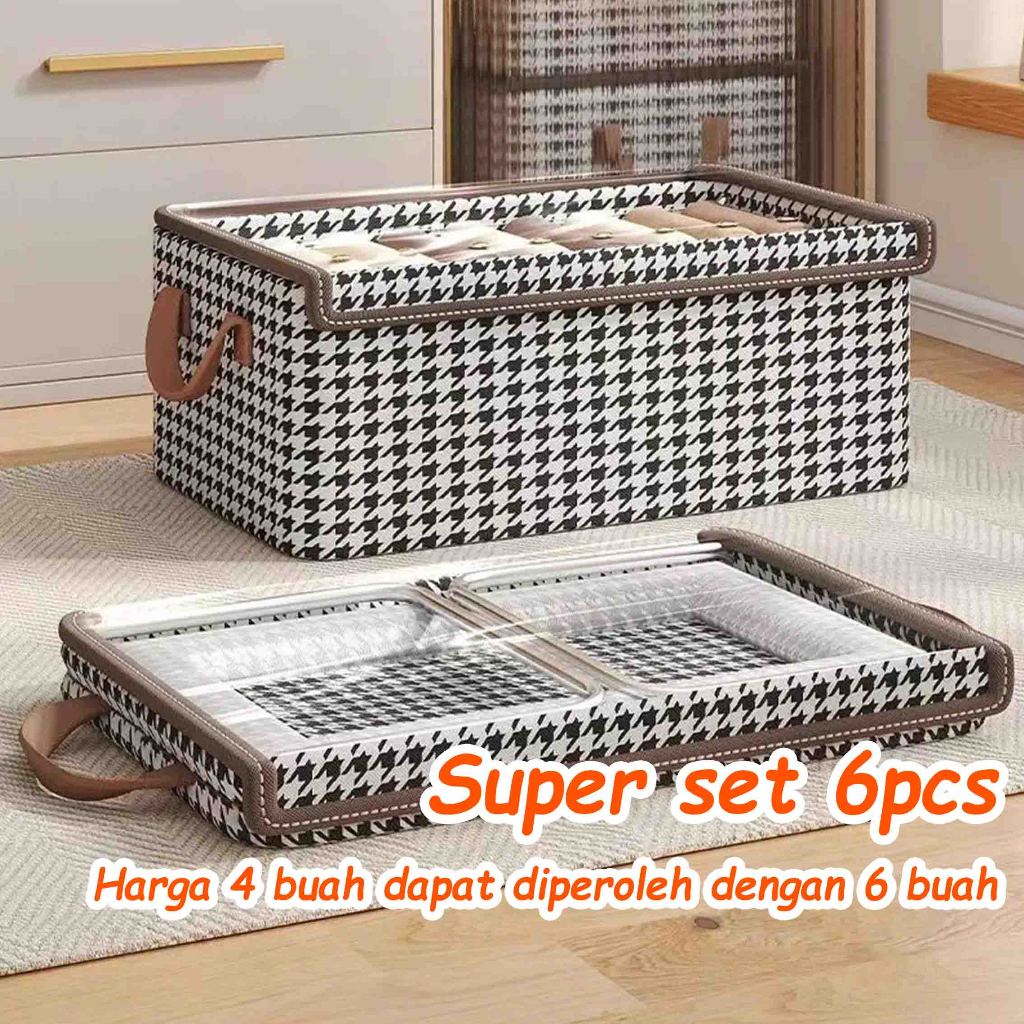 Jual Clothes Storage Box Lipat dengan Tutup Storage box baju tahan air ...