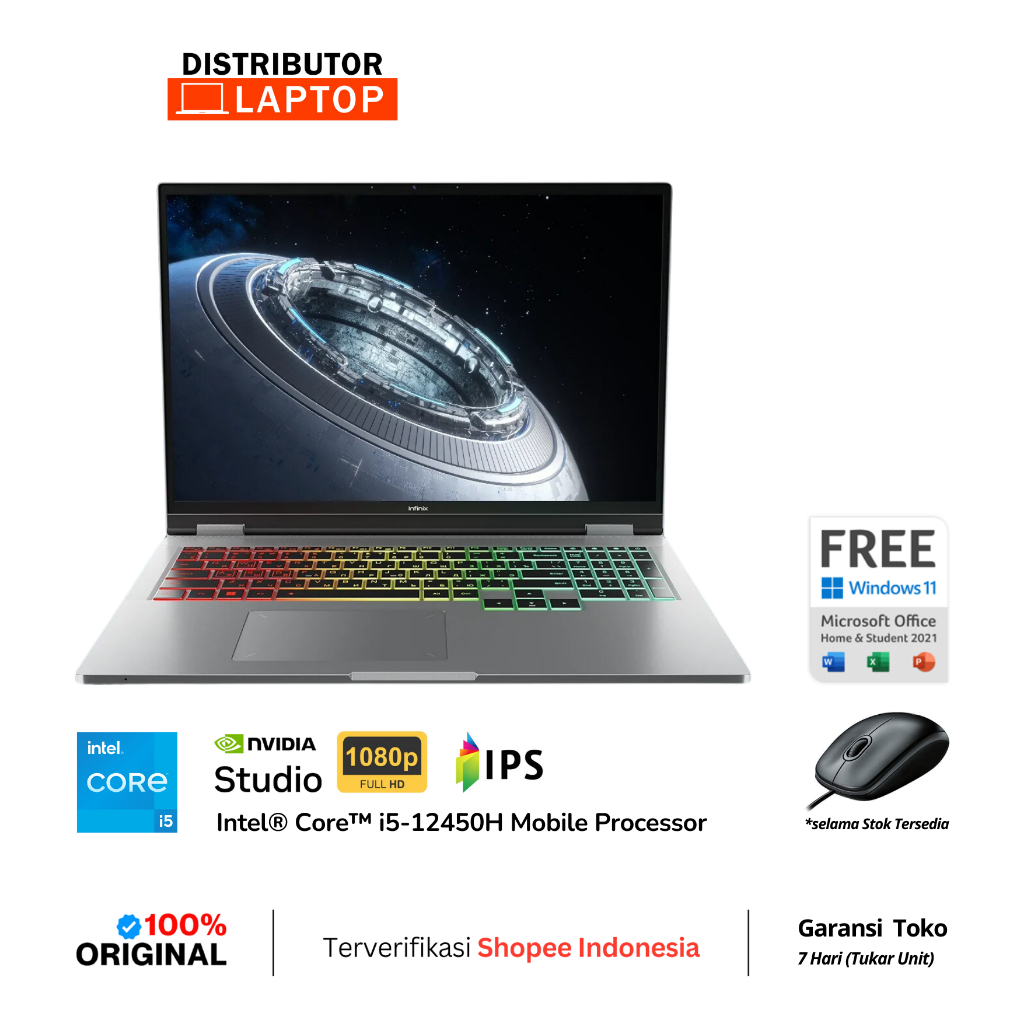 Jual LAPTOP INFINIX GTBOOK X2 GARANSI RESMI INFINIX INDONESIA | Shopee ...