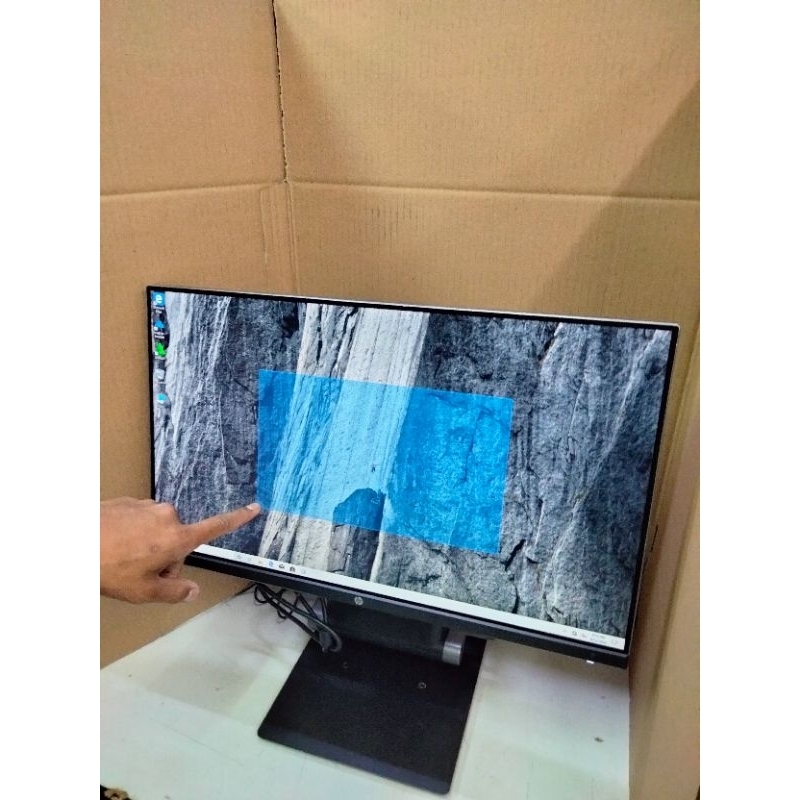 Jual monitor Hp 23 inc layar touchscreen | Shopee Indonesia