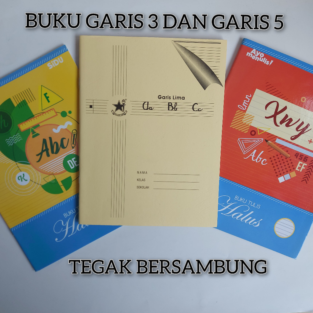 Jual Buku Garis 3 Tegak Bersambung Dan Garis 5 Tegak Bersambung / buku ... Jual Buku Garis 3 Tegak Bersambung Dan Garis 5 Tegak Bersambung / buku ...