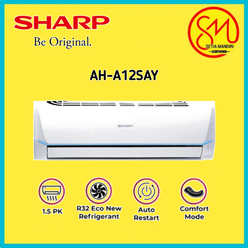 Jual AC Sharp AH-A12SAY / 12 SAY AC Split 1.5PK Standard | Shopee Indonesia