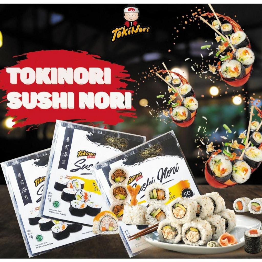 Jual TOKINORI SUSHI NORI SPESIAL EDITION 50 SHEET / SUSHI NORI 50 SHEET ...
