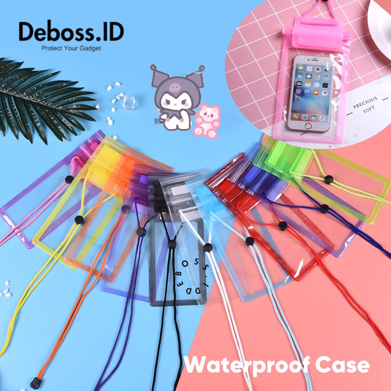 Jual [HARGA GROSIR] WaterProof Case HP Anti Air Size XL Untuk HP Max 6. ...