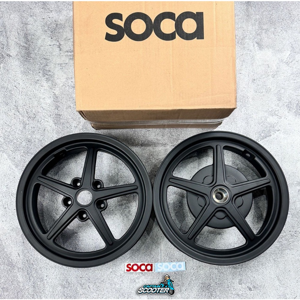 Jual SOCA Rims Velg R-AS Star Black Vespa Srpint Primavera LX S ...