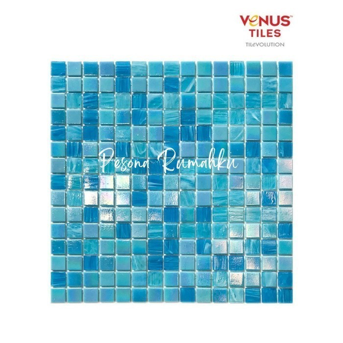 Jual Venus Type Aurora Light Sky Blue Mix - Mosaic Mozaik Kolam Renang ...