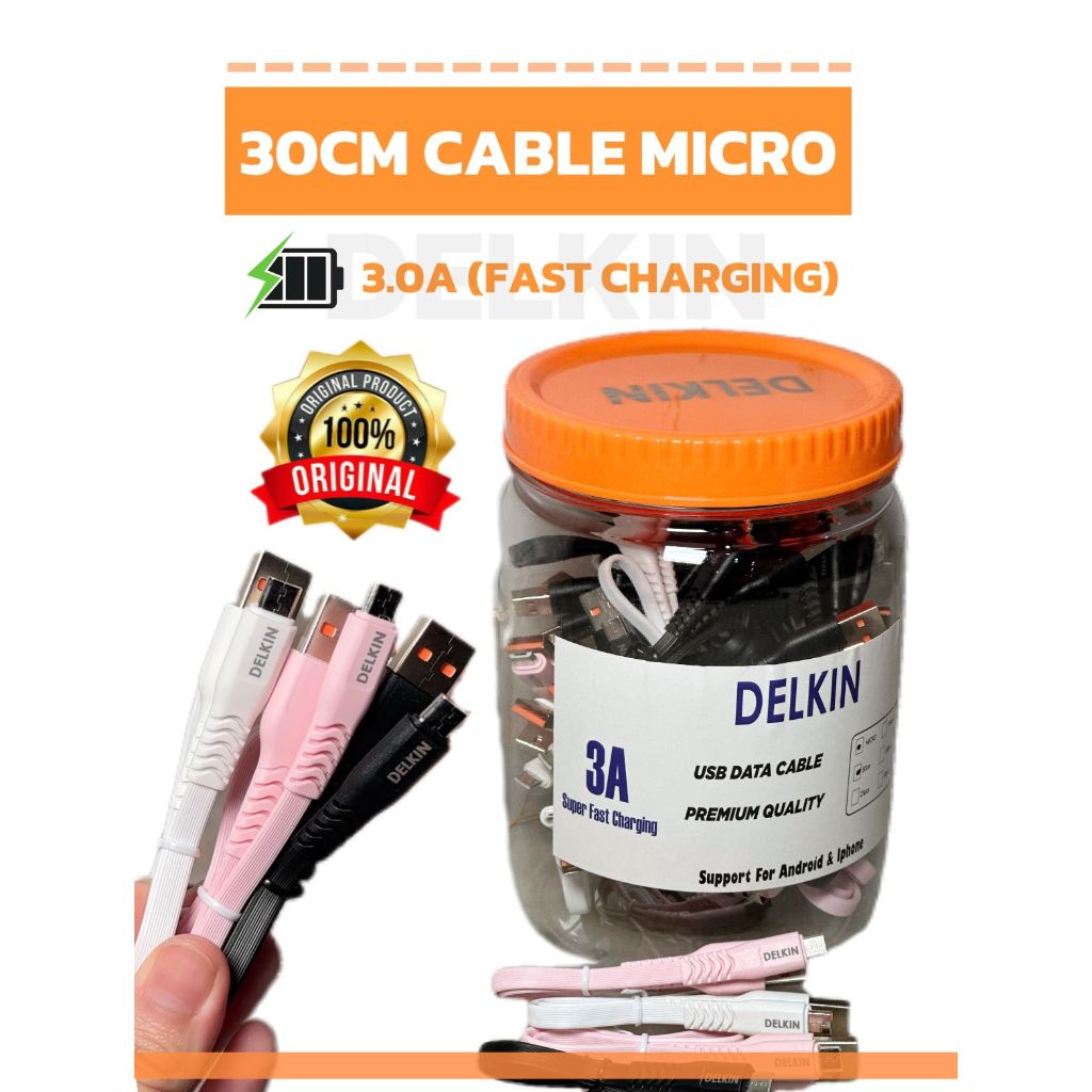 Jual KABEL DATA/CABEL DATA DELKIN ORIGINaL HDD EXTERNAL 3.0 Fast ...