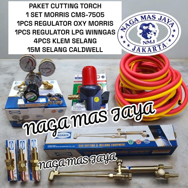 Jual PAKET CUTTING TORCH MORRIS TYPE M CMS 7505 / PAKET STANG BLENDER ...