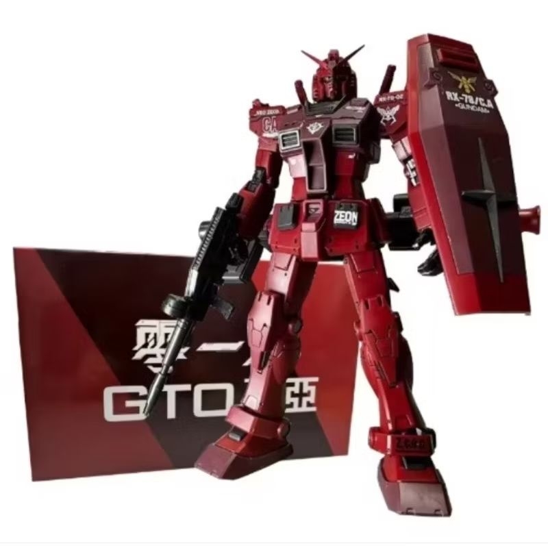 Jual HG 1/144 GTO Zero 012-1 RX 78-2 Casval's Xia Color Assembly Red ...