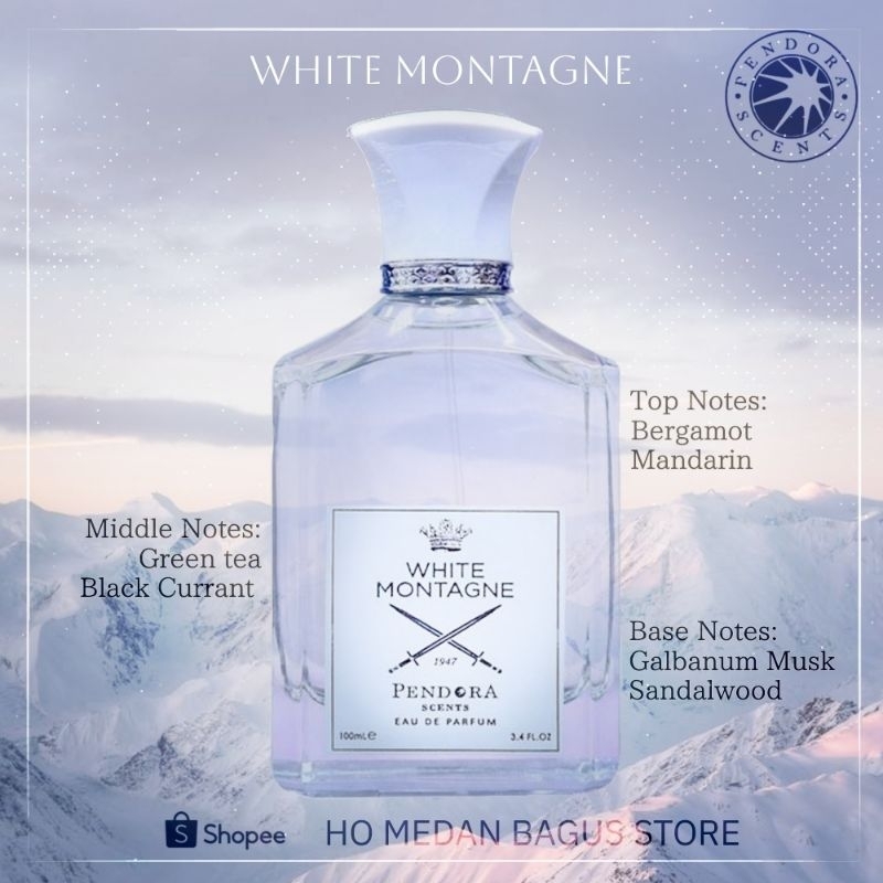 Jual Pendora Scents White Montagne EDP 100 ml.Parfume UEA Arab wangi ...