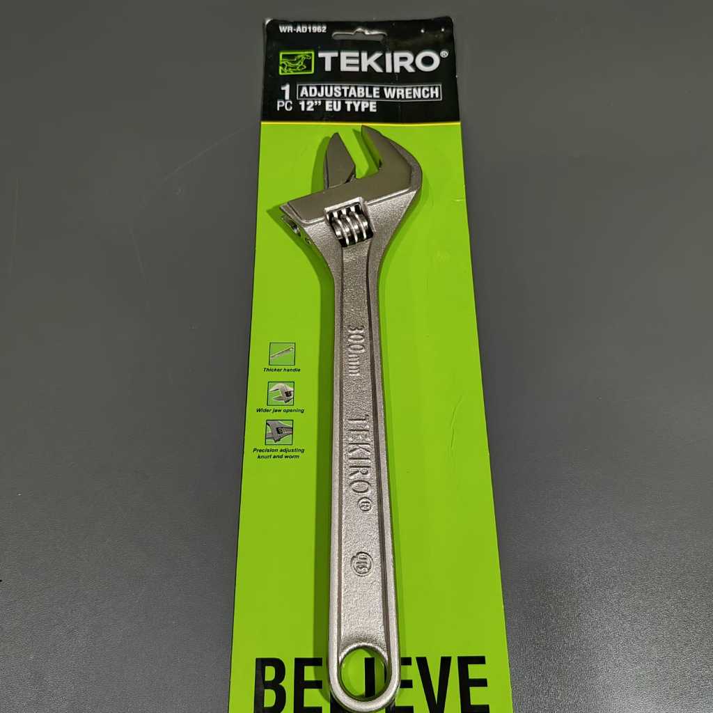 Jual Tekiro - Adjustable Wrench Kunci Inggris 300 Mm 12 Inch - Original ...