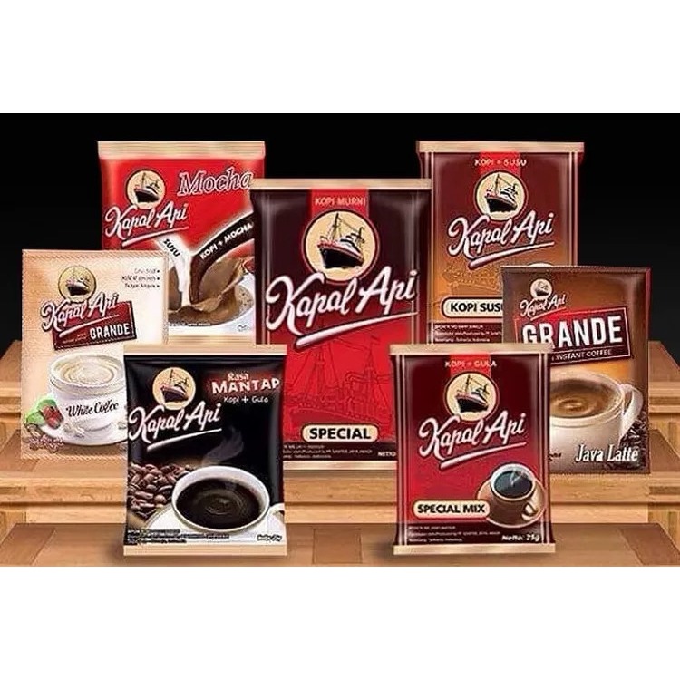 Jual Instant Drink Kapal Api Coffee Kopi Hitam Mini 6 Gram x 20 pcs ...