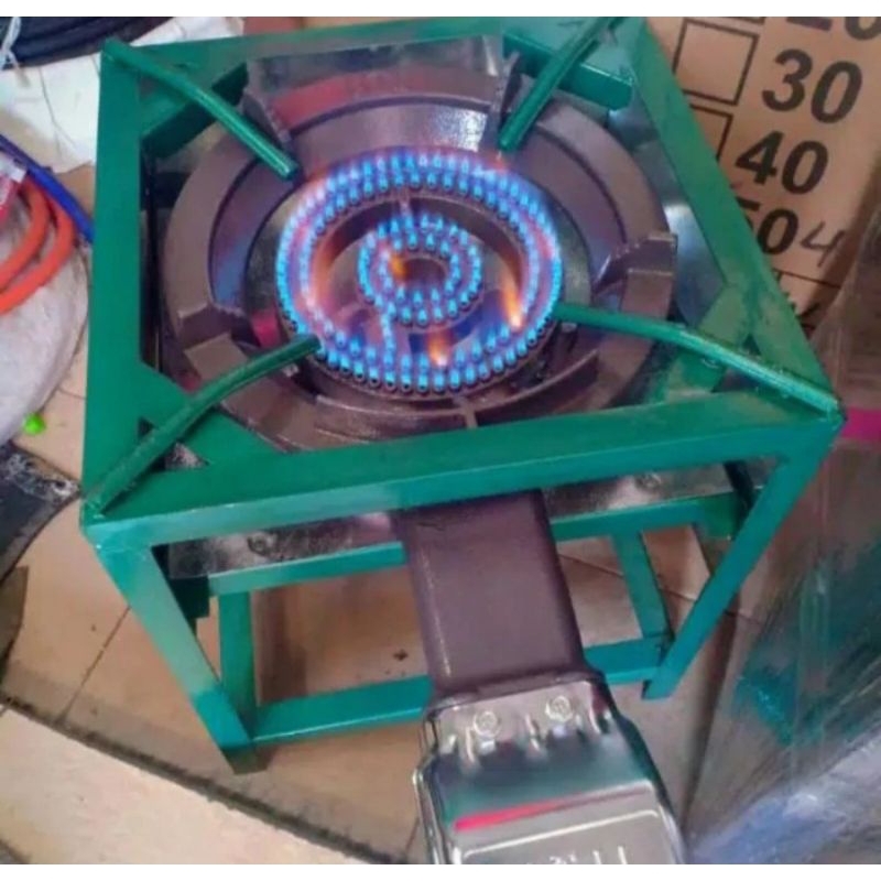 Jual Kompor Gas Cor plus Kaki 40cmx40cm tinggi 40cm / kompor gas win ...