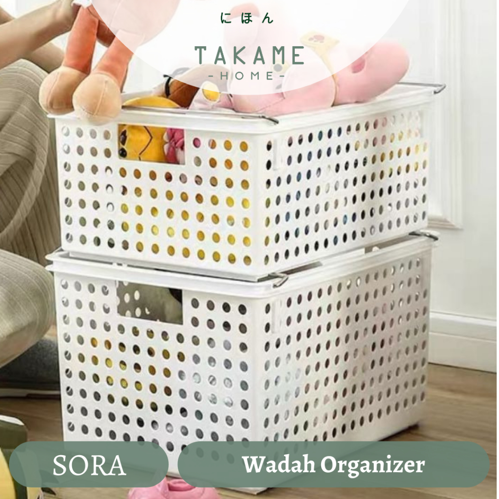Jual |TAKAME| SORA Box Roda Keranjang Roda Serbaguna Perapi Buku Modern ...