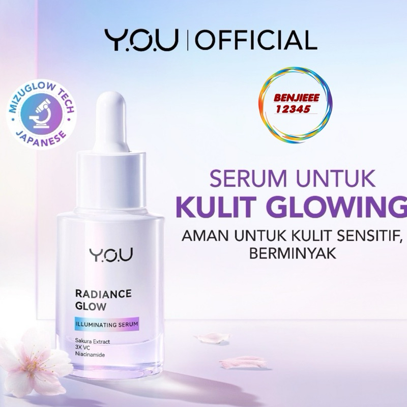 Jual YOU Radiance Glow Illuminating Serum Brightening Vitamin C ...