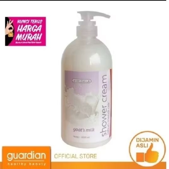 Jual Guardian Shower Cream 1L Milk | Shopee Indonesia