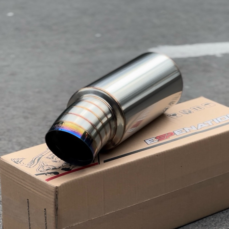Jual Muffler espenation Curved ONE | Shopee Indonesia