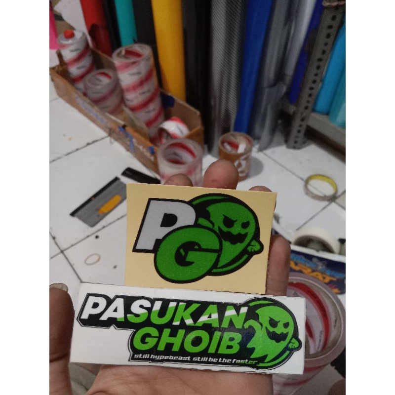 Jual sticker pasukan ghoib sticker motor terbaru | Shopee Indonesia