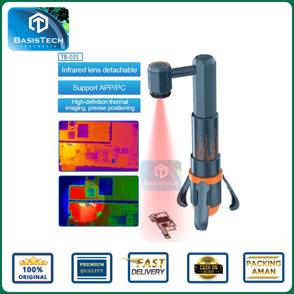 Jual THERMAL CAMERA INFRARED RAPID SUNSHINE TB-03S ORIGINAL | Shopee ...