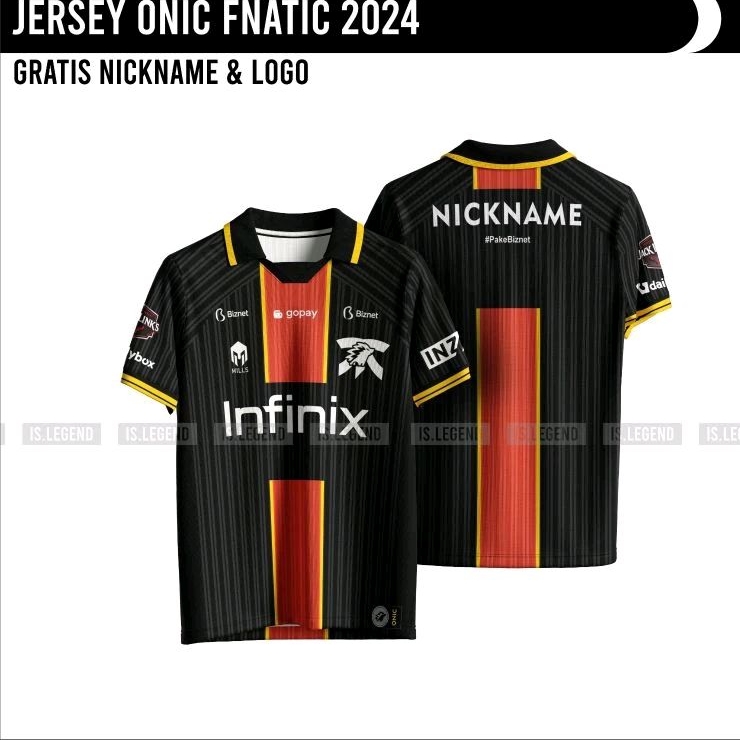 Jual Jersey Onic Fnatic Terbaru 2024 | Shopee Indonesia
