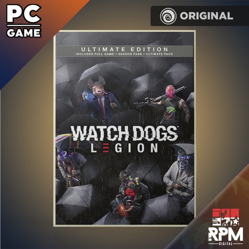 Jual Watch Dogs Legion ULTIMATE EDITION - PC Game ORIGINAL | Shopee ...