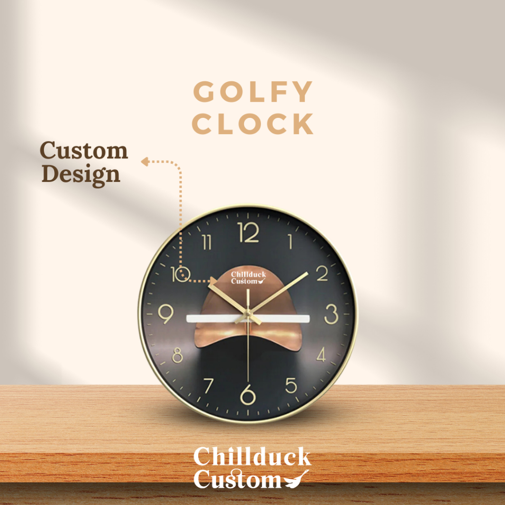 Jual Jam Dinding / Golfy Clock / Jam Dinding Custom / Jam Dinding ...