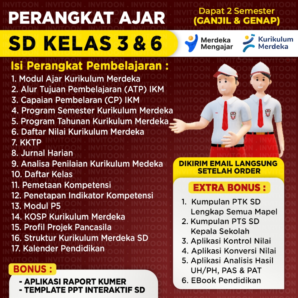 Jual Perangkat Modul Ajar SD Kelas 3 & 6 Kumer Pembelajaran IKM Kurikulum Merdeka VI | Shopee ...