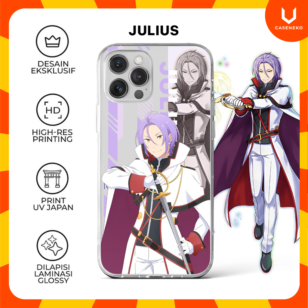 Jual Custom Case Julius Re:Zero kara Hajimeru Isekai Seikatsu Rezero ...