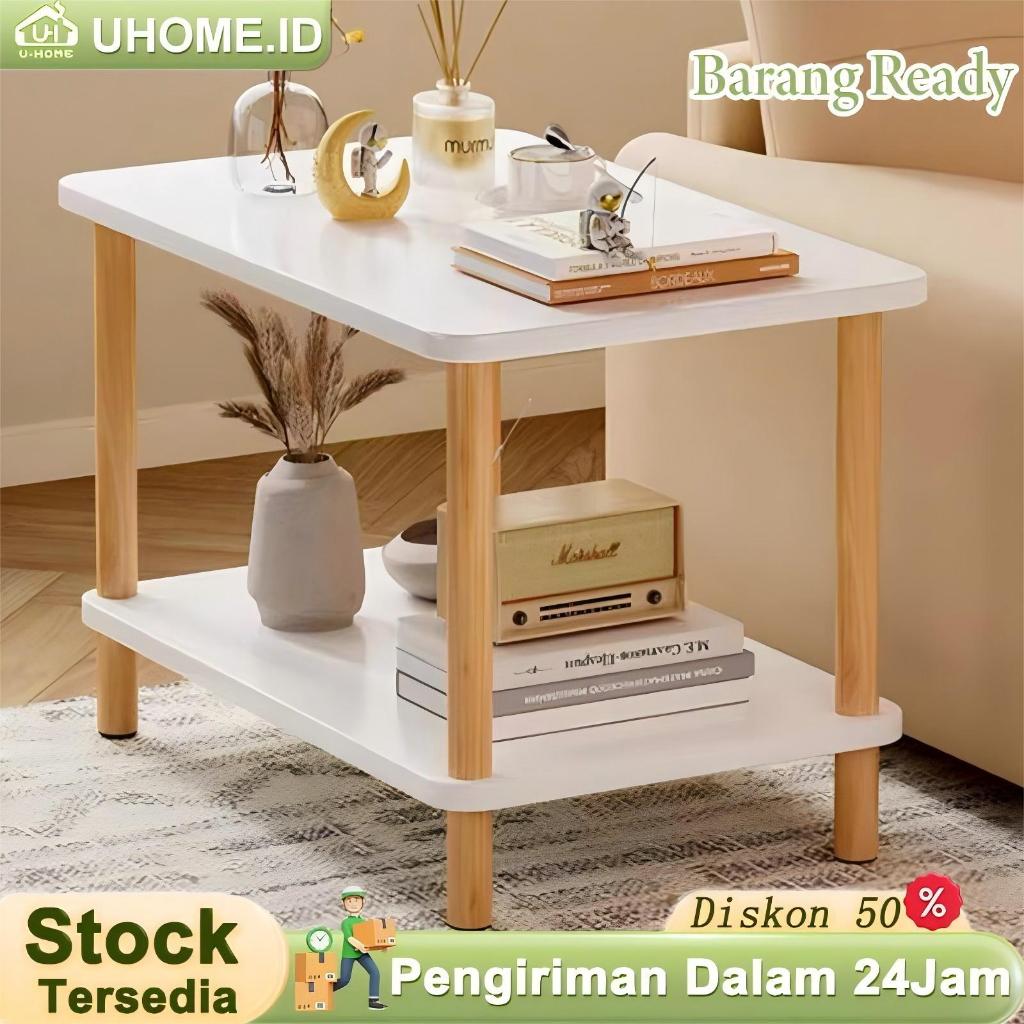 Jual Meja samping bedside table sudut minimalis bed side rak laci/Meja ...