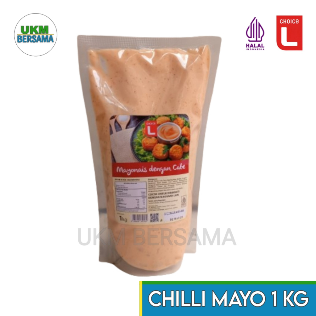 Jual Choice L Mayonnaise Chilli Mayones Rasa Pedas Dengan Cabe ...