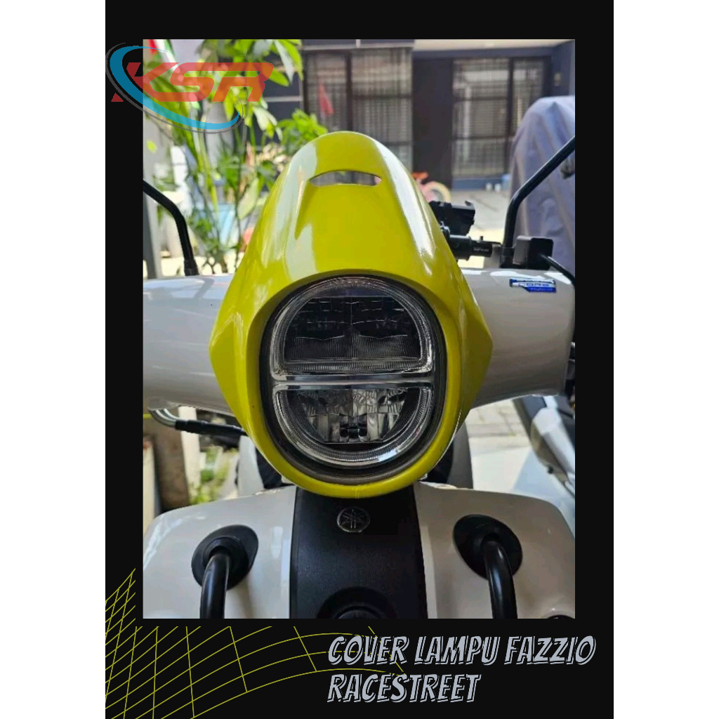 Jual Cover Lampu Fazzio Racing Street Original by KSR | Shopee Indonesia