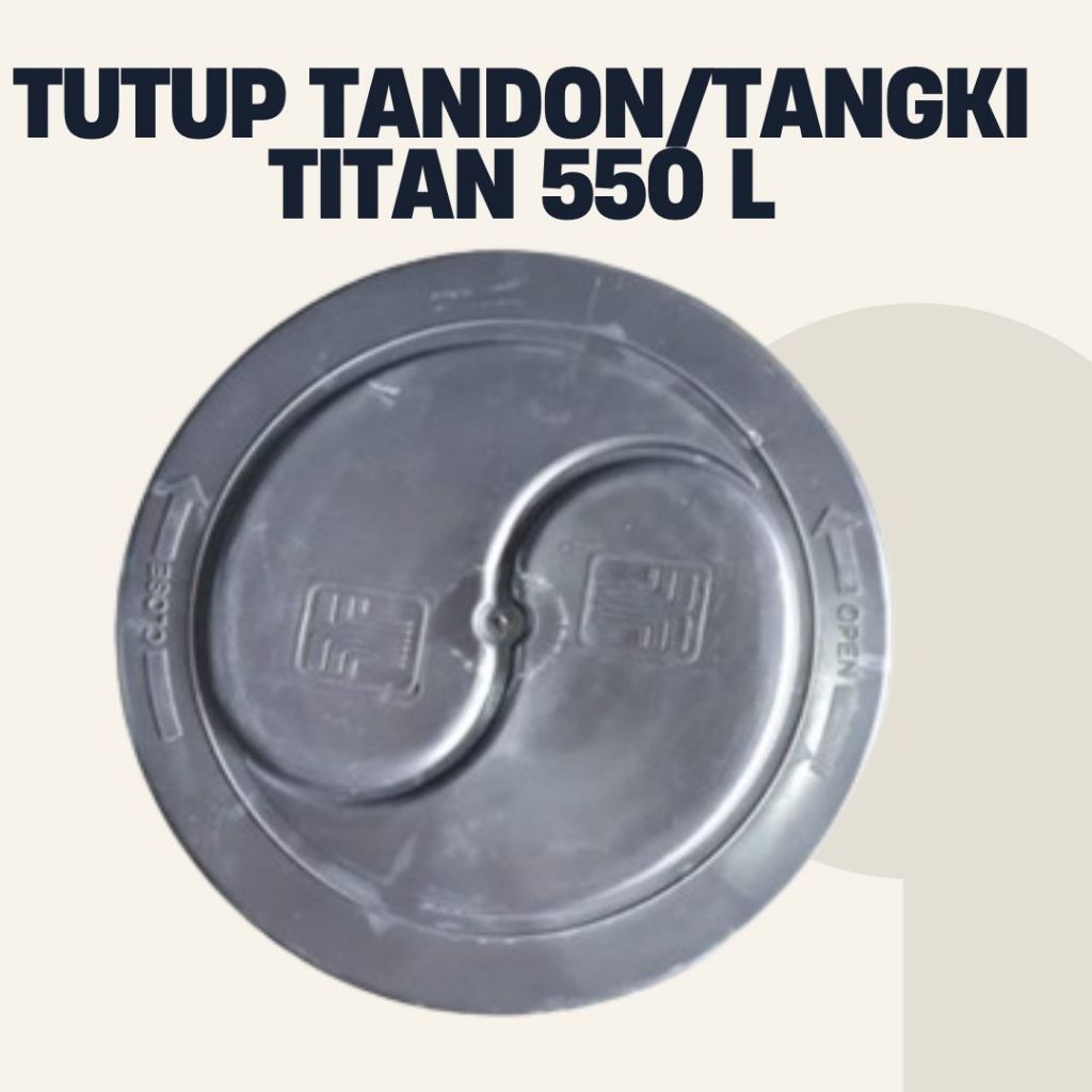 Jual tutup penutup tandon tangki toren air grand titan 550 500 liter ...