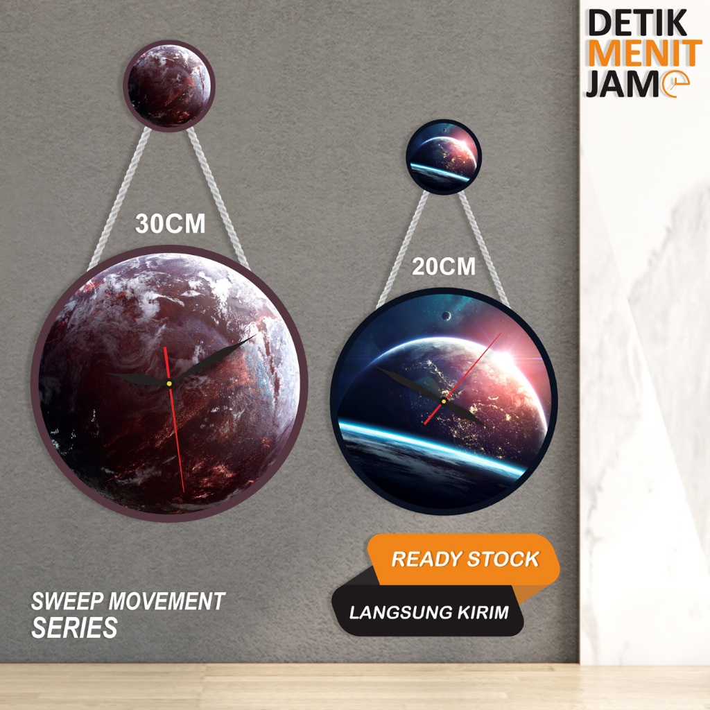 Jual Jam Dinding Gantung Dekorasi Dinding Sekolah Unik Wall Deckor ...