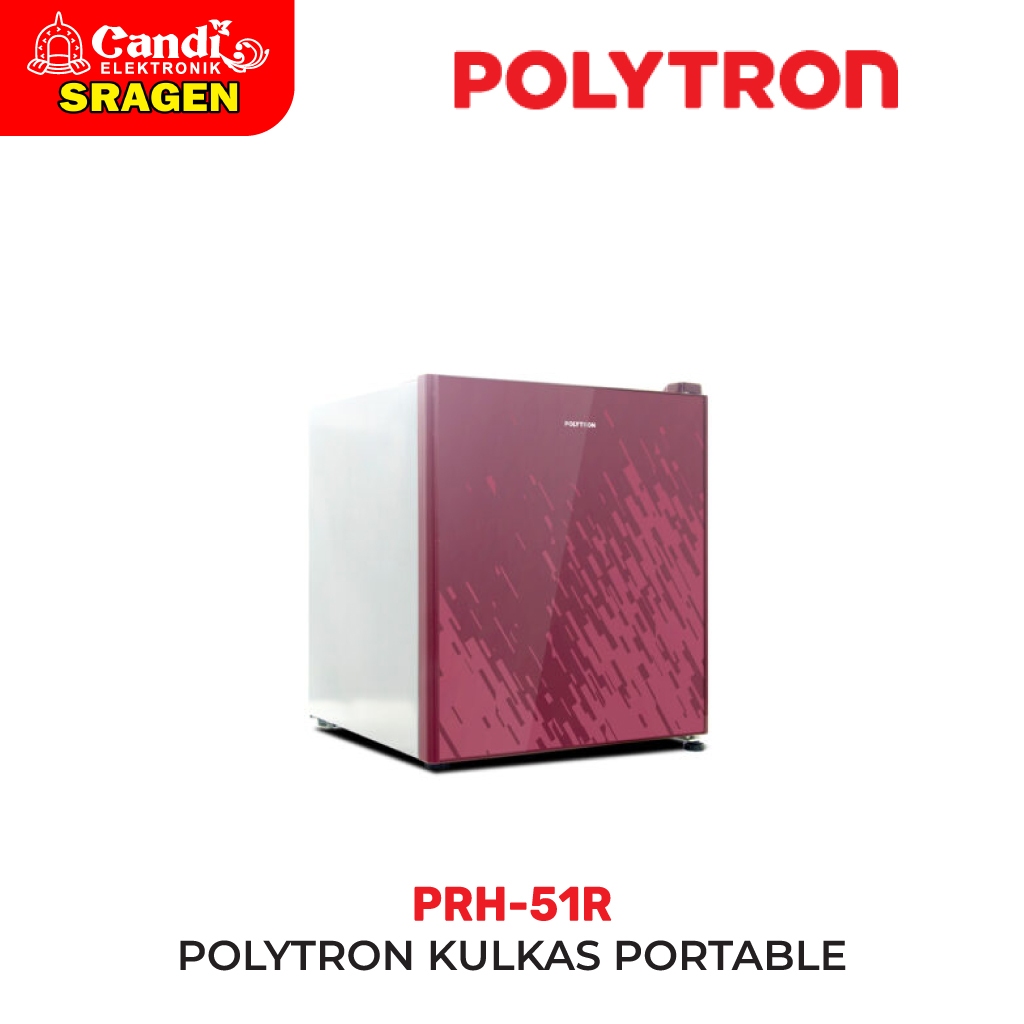 Jual POLYTRON Kulkas Mini Portable 50 Liter - PRH-51R | Shopee Indonesia