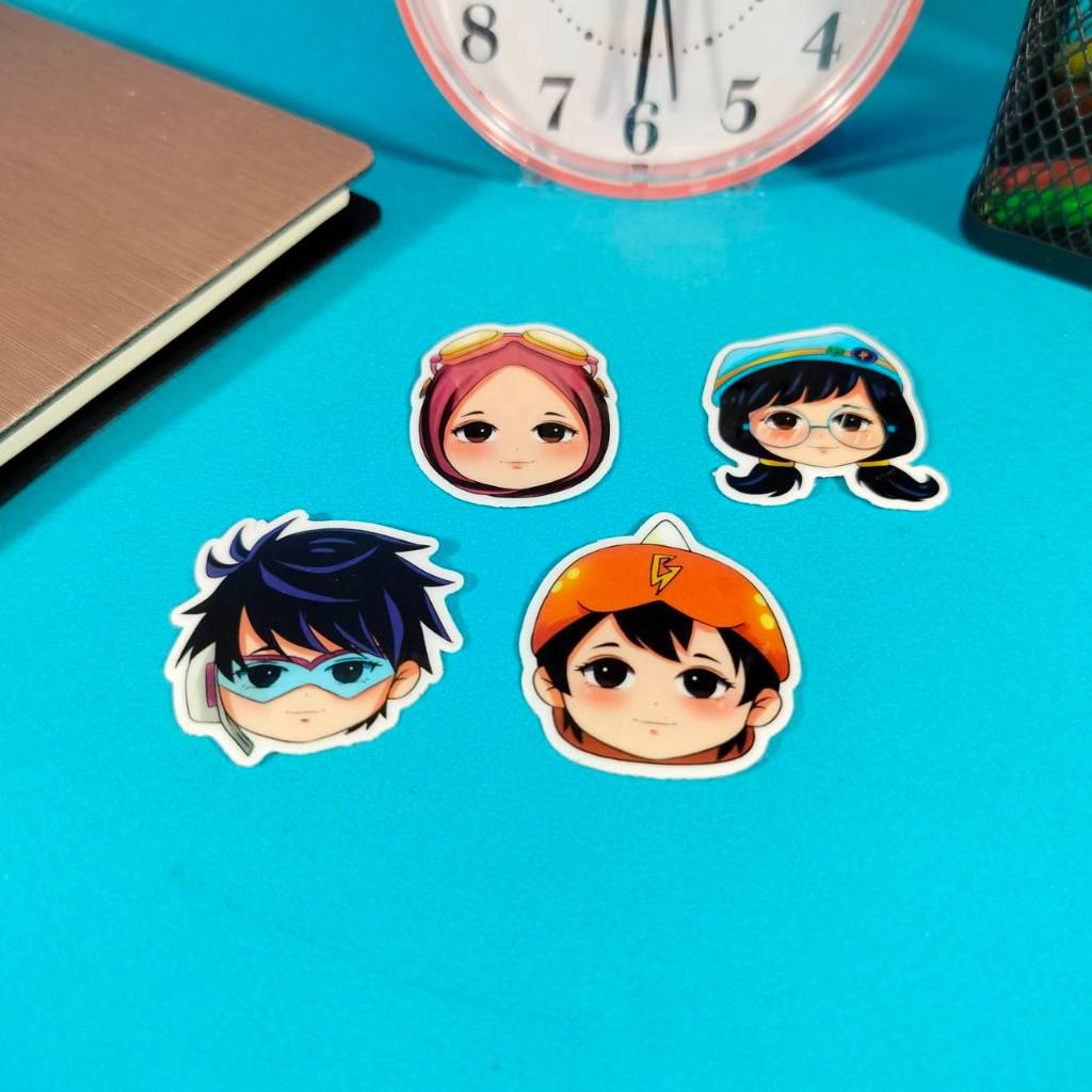 Jual Sticker Cartoon Boboiboy Terlengkap - Stiker Karakter Kartun ...
