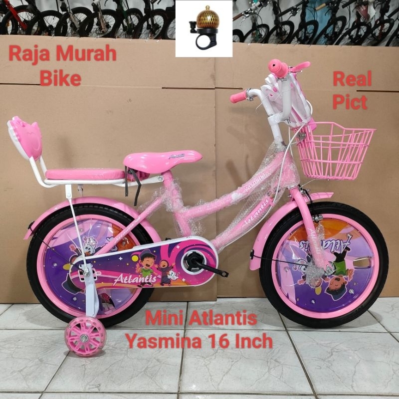 Jual Sepeda Mini Atlantis Yasmina 16 Inch Sepeda Anak Perempuan Mini ...