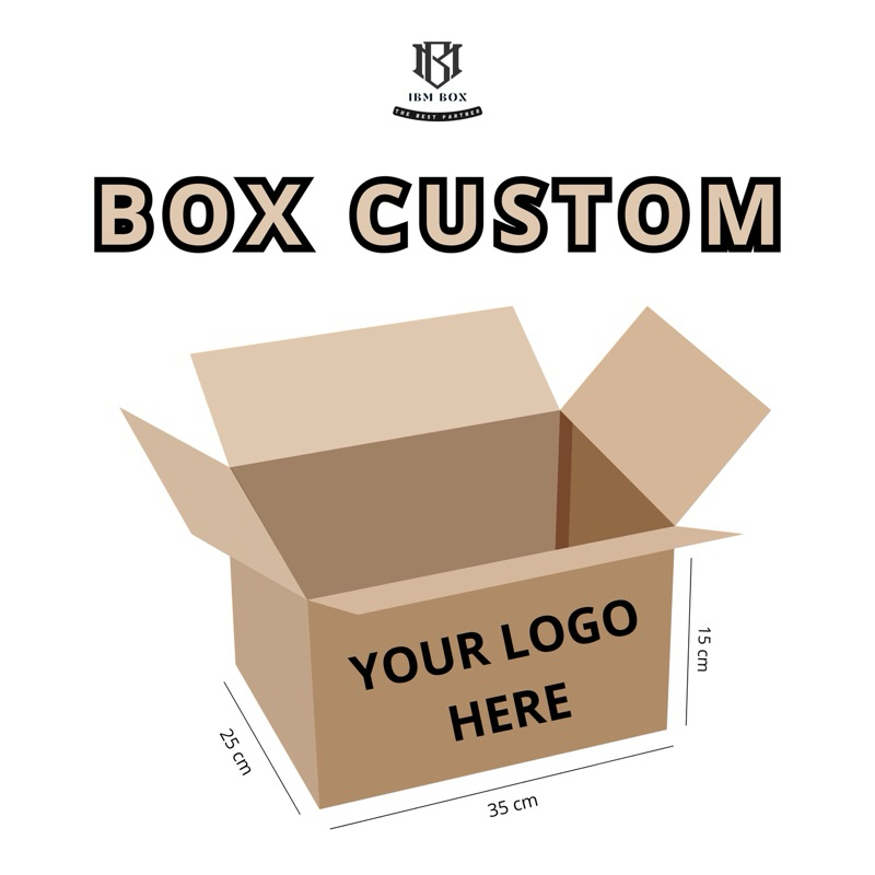 Jual BASIC BOX KARDUS CUSTOM (ISI 300 PCS) | Shopee Indonesia