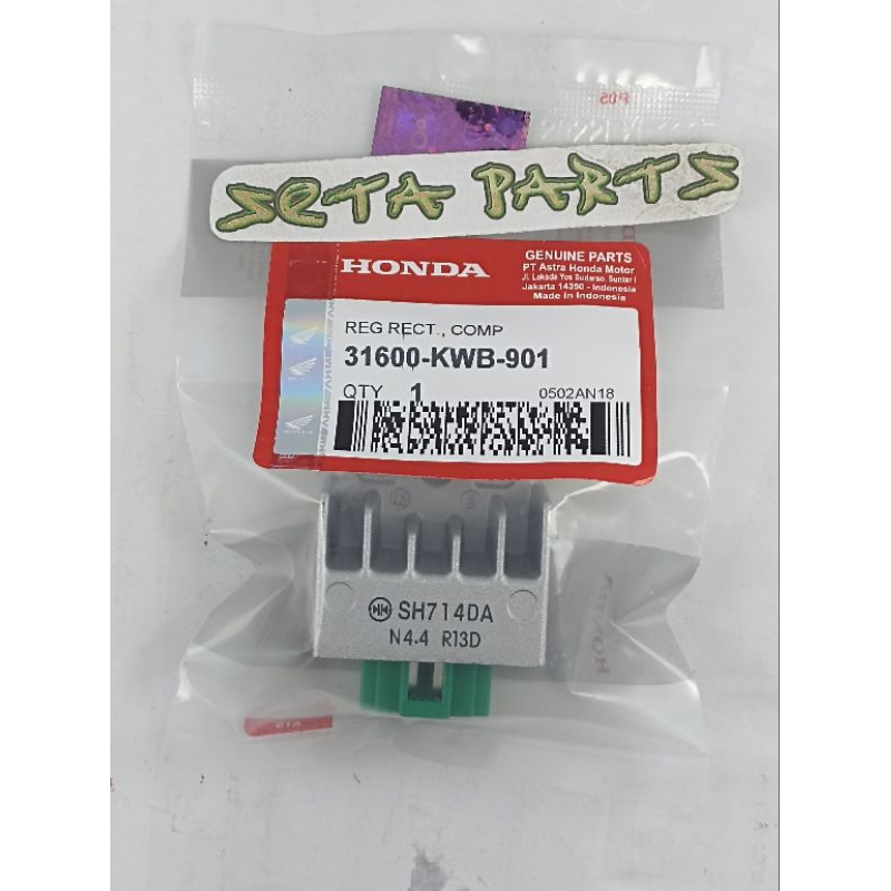 Jual Kiprok Regulator Rectifier Pengatur Arus Honda Blade 110 Revo ...