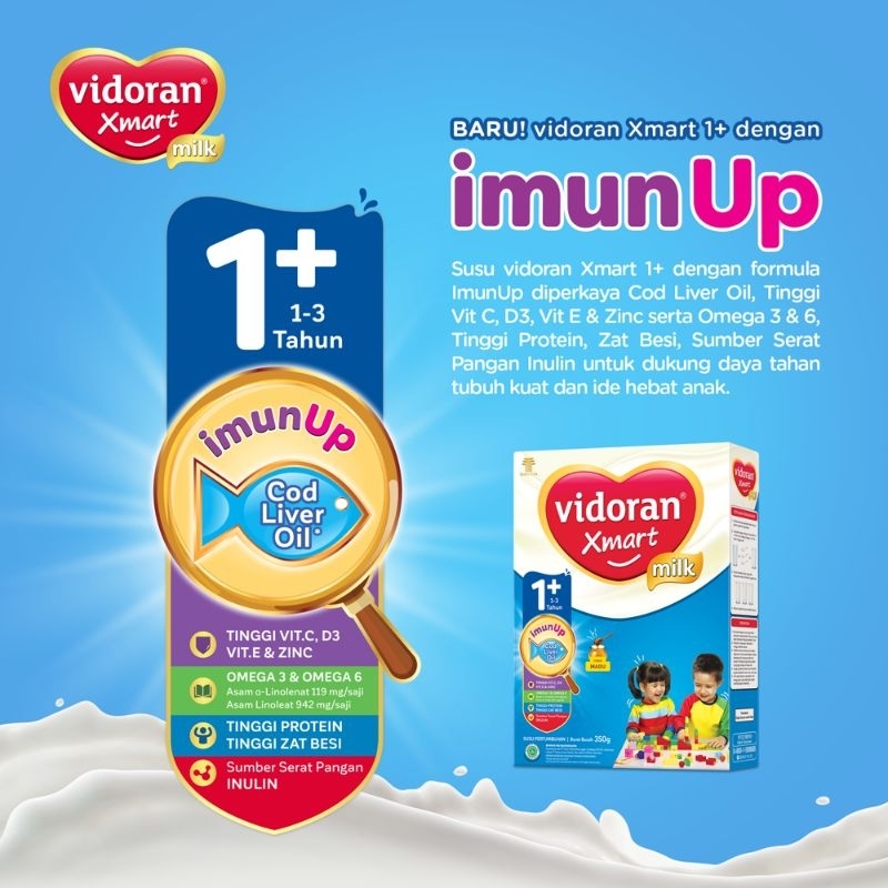 Jual Susu Vidorant Xmart 350 Gram rasa Madu | Shopee Indonesia