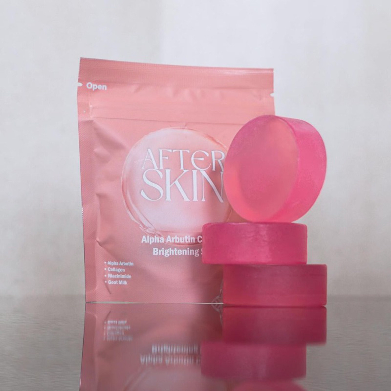 Jual AFTER SKIN BRIGHTENING SOAP ALPHA ARBUTIN COLLAGEN | Shopee Indonesia