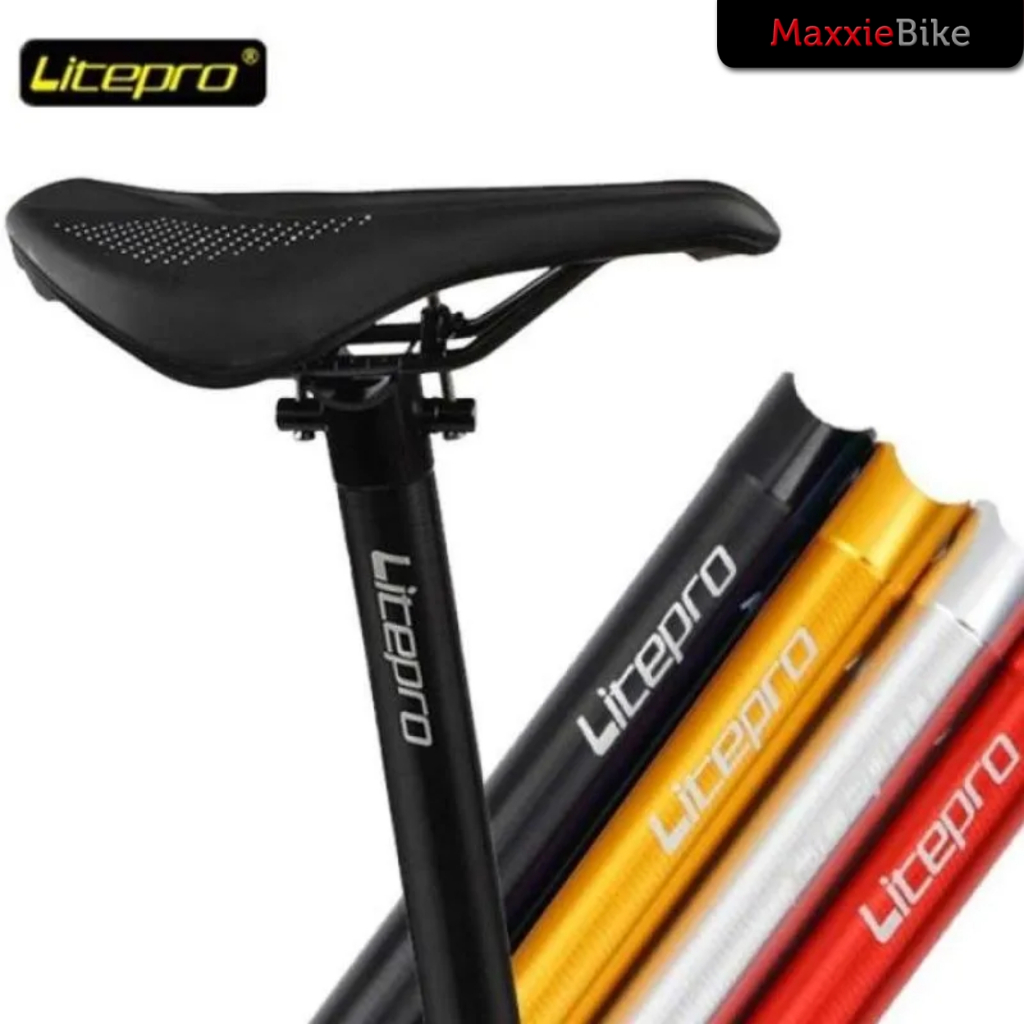 Jual Seatpost Sepeda A61 LITEPRO Original Ultralight Alloy 33.9x600mm ...