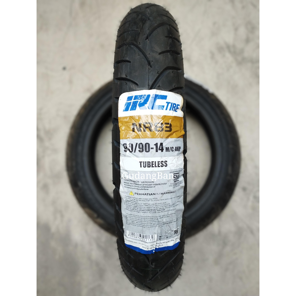 Jual ( TUBELESS ) NR83 90 / 90 - 14 PRODUKSI 2025 IRC NR 83 Ban Luar ...
