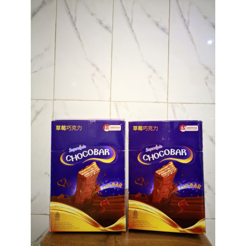 Jual (PAKET 2 BOX ISI 40 PCS CHOCOBAR) SUPERQUEEN CHOCOBAR BIG BAR ...