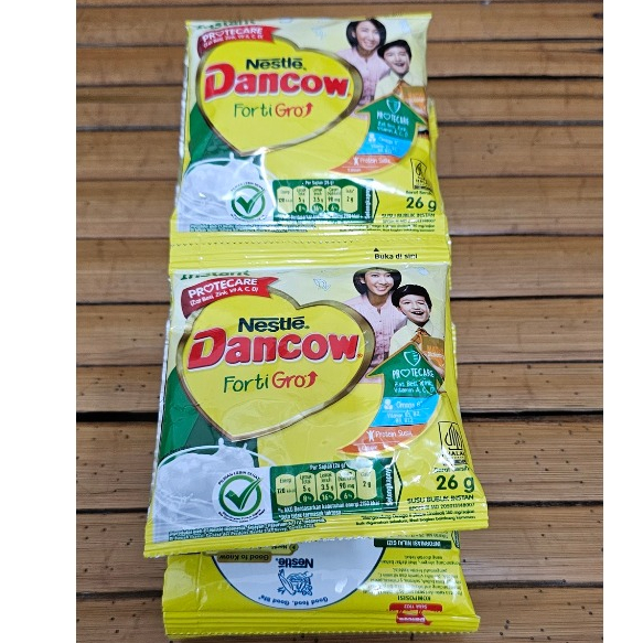 Jual Susu Bubuk DANCOW Putih Sachet 29 gr 1 Renteng Isi 10 Sachet ...