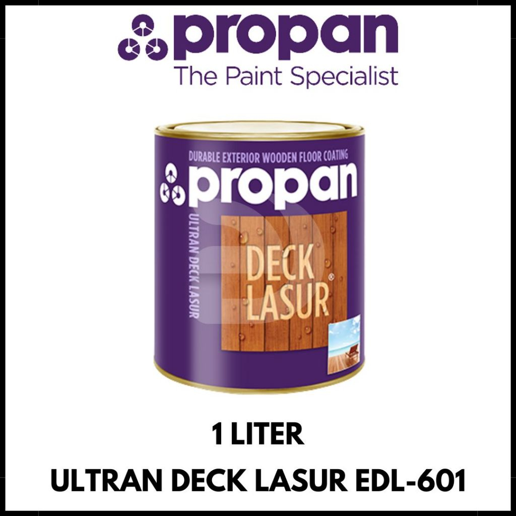 Jual Cat Lantai Deck Kayu Exterior Ultran Deck Lasur EDL-601-1Liter ...
