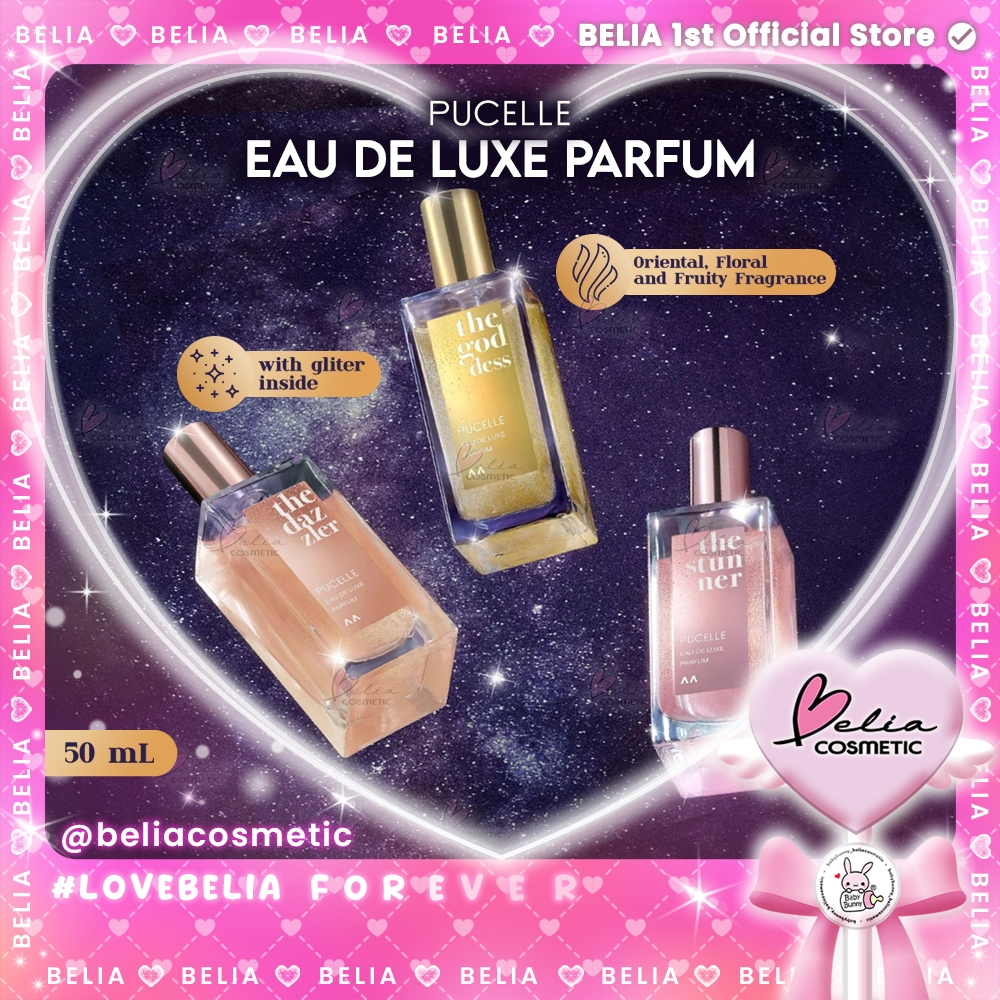 Jual BELIA PUCELLE Eau De Luxe Parfum Series 50 mL | The Stunner | The ...